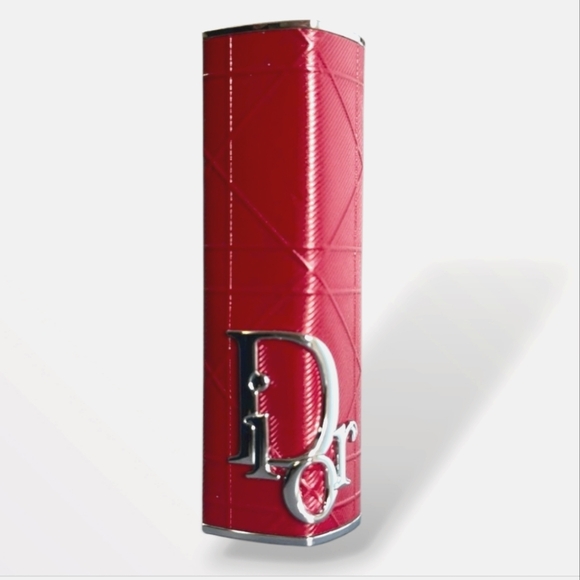Dior | Makeup | Dior Addict Red Brick Cannage Lipstick Case | Poshmark
